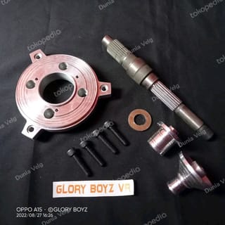 Package PNP Aerox alloy wheels mio - front adapter | Indo4ward