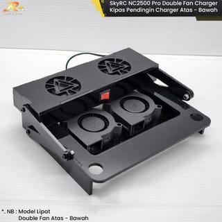Skyrc NC2500 Pro Double Fan Charger - Tamiya NC 2500 Top Bottom Cooling ...