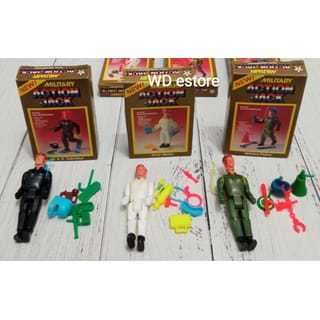1978 Complete Set Action Figure Action Jack Golden Box Indo4ward