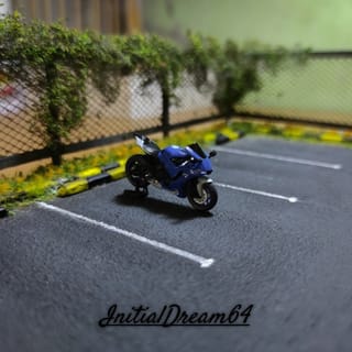 Miniature Yamaha R1 Motorcycle Scale 64 | Indo4ward