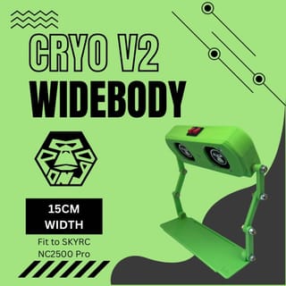 CRYO V2 WIDEBODY Charger Fan | SKYRC NC2500 PRO cooling fan - Gray ...