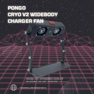 CRYO V2 WIDEBODY Charger Fan | SKYRC NC2500 PRO cooling fan - Gray ...