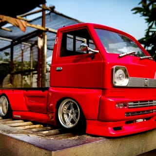 WPL D12 PANDEM, WPL D12 Bodykit, WPL D12 Body kit - body+rim, std wide ...