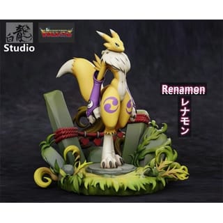 White Dragon Studio Renamon Digimon FIGURE STATUE - DP | Indo4ward