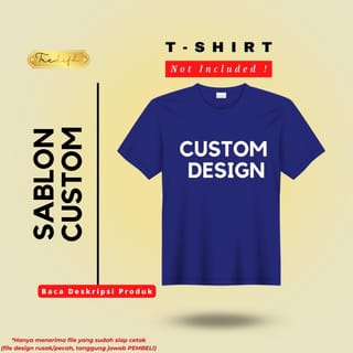 CUSTOM T-SHIRT SCREEN PRINTING - WRITING/NAME/LOGO - PREMIUM SOFT ...