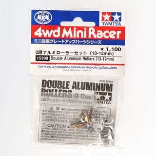 tamiya 15398 Double Aluminum roller (13-12) | Indo4ward