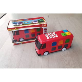 TOY CAR TAYO RED SINGING BUS TAYO MUSIC LIGHT | Indo4ward