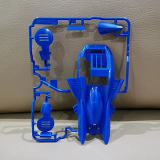 Tamiya Body Strato Vector (Blue) | Indo4ward