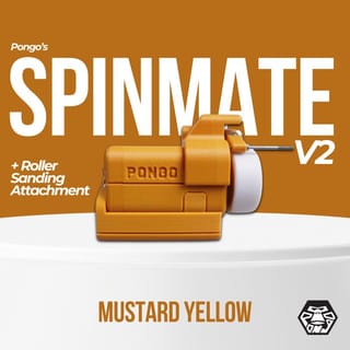 SPINMATE V2 | Tamiya Mini 4WD Pongo Modular Roller Tire Train Lathe Sanding Tool - RBA ONLY ...