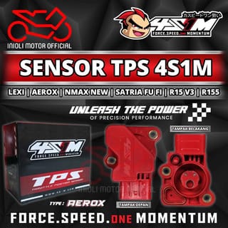 TPS SENSOR 4S1M YAMAHA NEW NMAX AEROX LEXI WR 155 MT15 SATRIA FU ...
