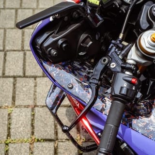 winglet/wing side/spoiler.yamaha r6 real carbon kevlar | Indo4ward