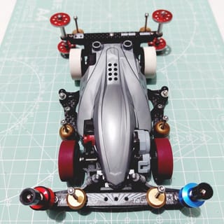 TOP tamiya body SFM Dual Ridge jr custom super FM side damper original ...
