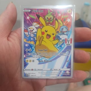 Pikachu KFC pokemon TCG promo | Indo4ward
