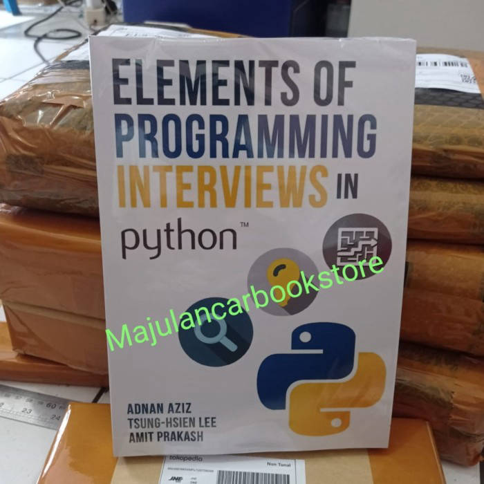 Elements Of Programming Interviews In Python The Insiders Guide