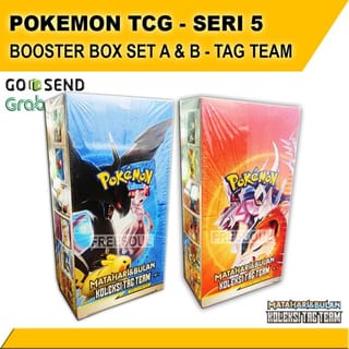 Pokemon TCG BOOSTER BOX AC3A AC3B Tag Team GX Collection Cards SERIES 5 ...