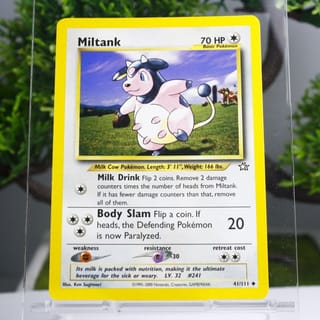 Miltank Neo Genesis Pokemon Card / TCG Original Card 2000 | Indo4ward