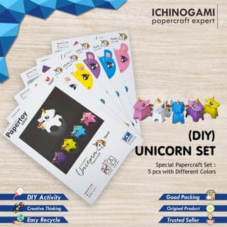 Papercraft Ichinogami Set/Bundling 7 | Indo4ward