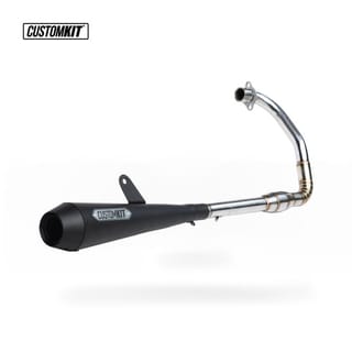 Kawasaki W175 Customkit Exhaust - Black Edition | Indo4ward