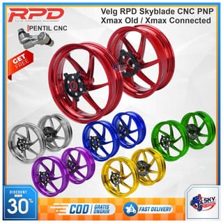 Skyblade RPD Xmax Old / Xmax Connected Casting Wheels & CNC Free Pentil ...