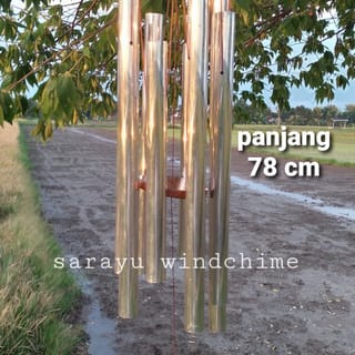 Javanese gamelan wind chimes ( pipe 8 ) SARAYU WINDCHIME | Indo4ward