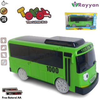 Kids Toys Tayo The Little Bus / Tayo Lights & Music Fun Toys Bus Can ...